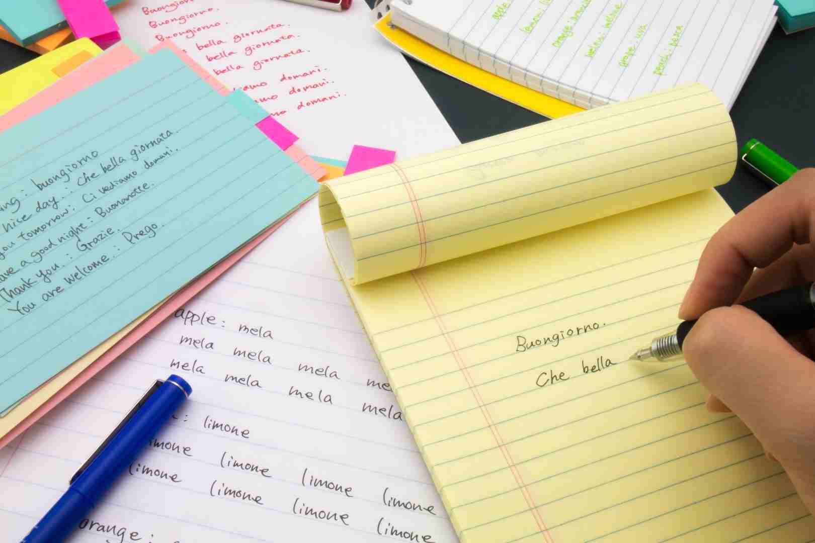 ¿Cómo hacer una buena redacción en italiano?