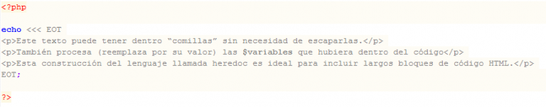 Descubre cómo incluir código y etiquetas HTML en PHP